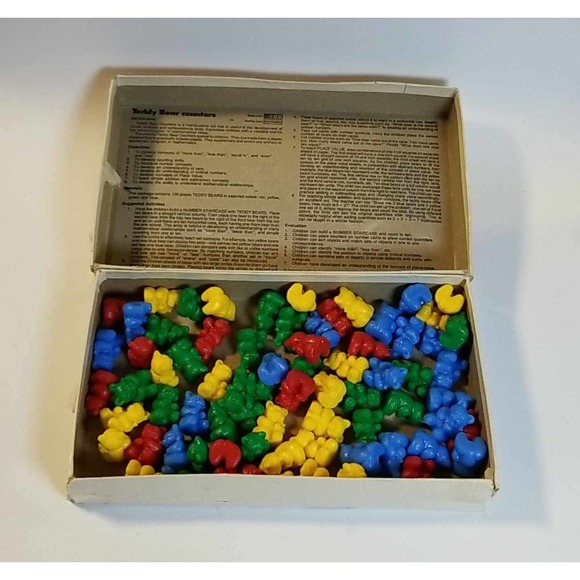 Milton Bradley Company | Holiday | Milton Bradley Vintage Teddy Bear ...